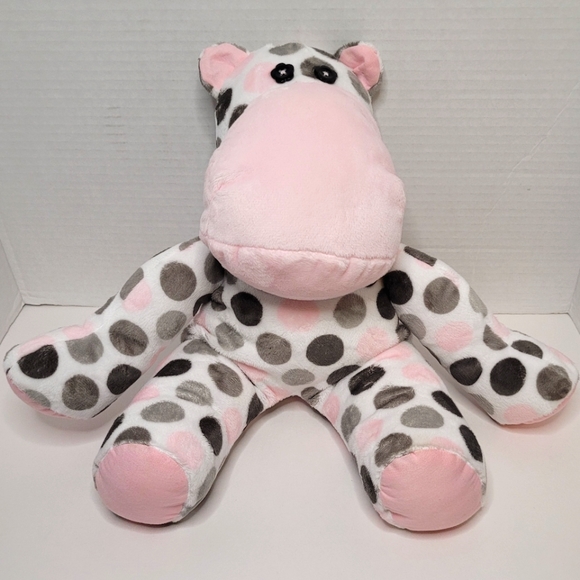 Lisa Barthel Creations | Toys | Pink Polka Dot Cow Plush Stuffed Animal ...
